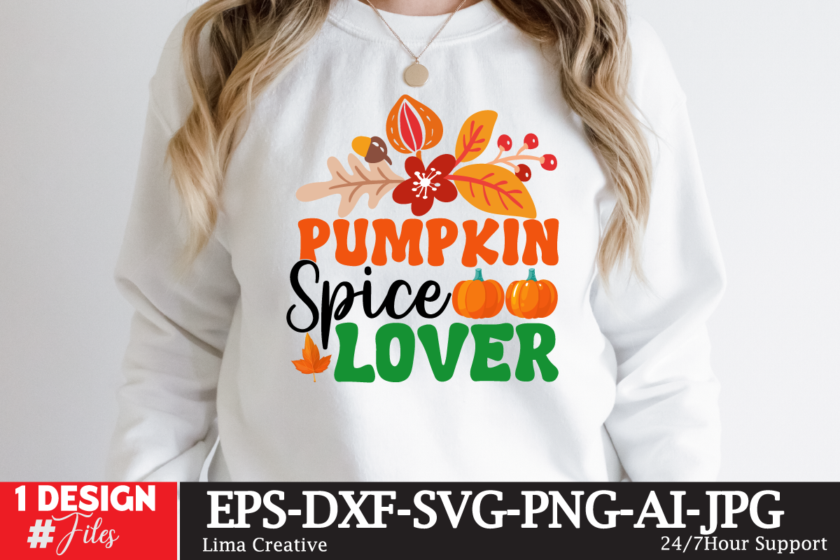 Pumpkin Spice Lover T Shirt Design Fall T Shirt Design Fall T Shirt